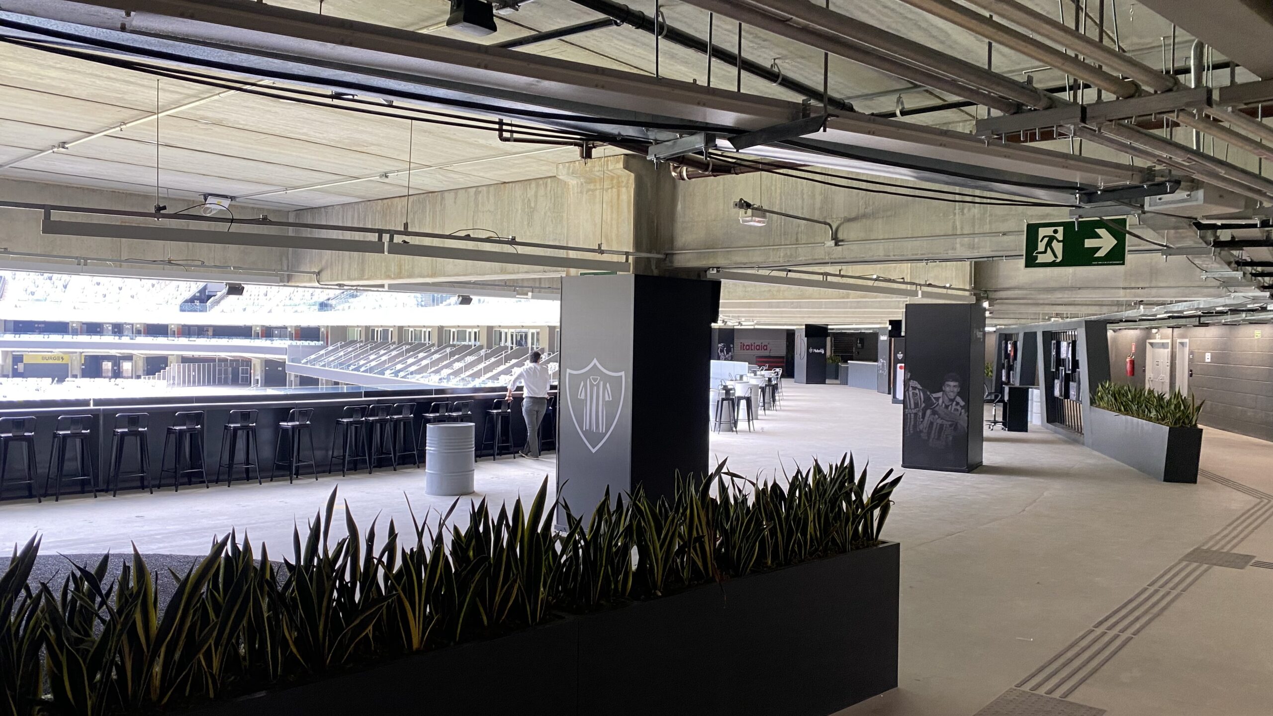 Lounge Oeste estreia na Arena MRV na partida do Galo contra o São Paulo ...